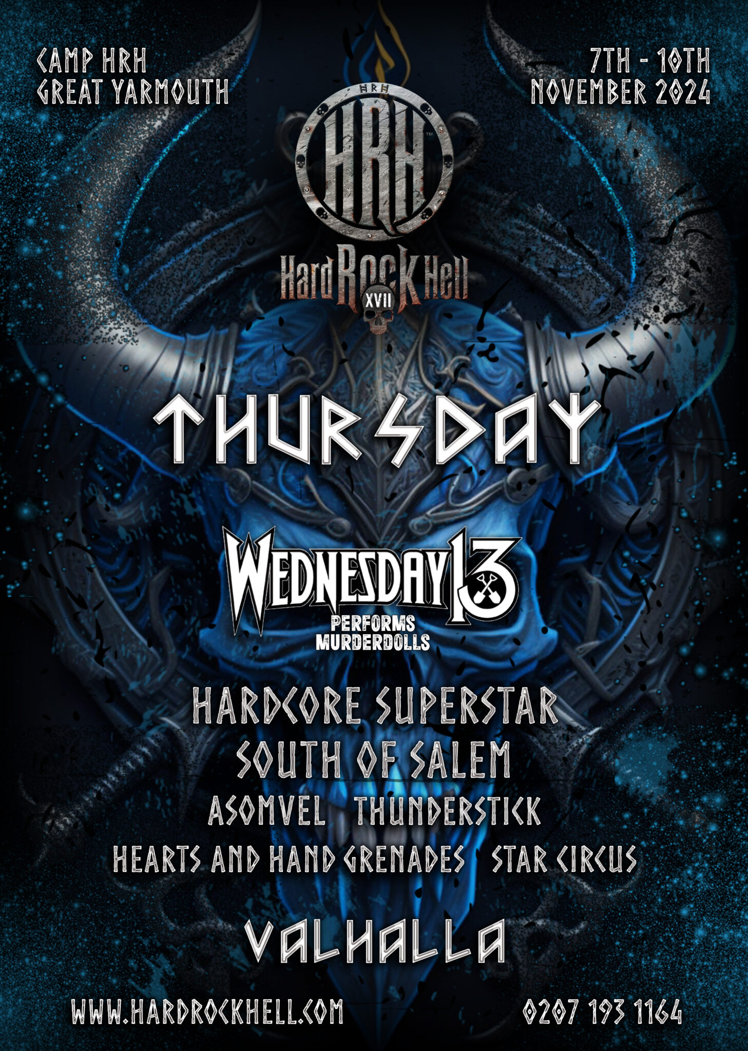 Line-up – HRH Hard Rock Hell
